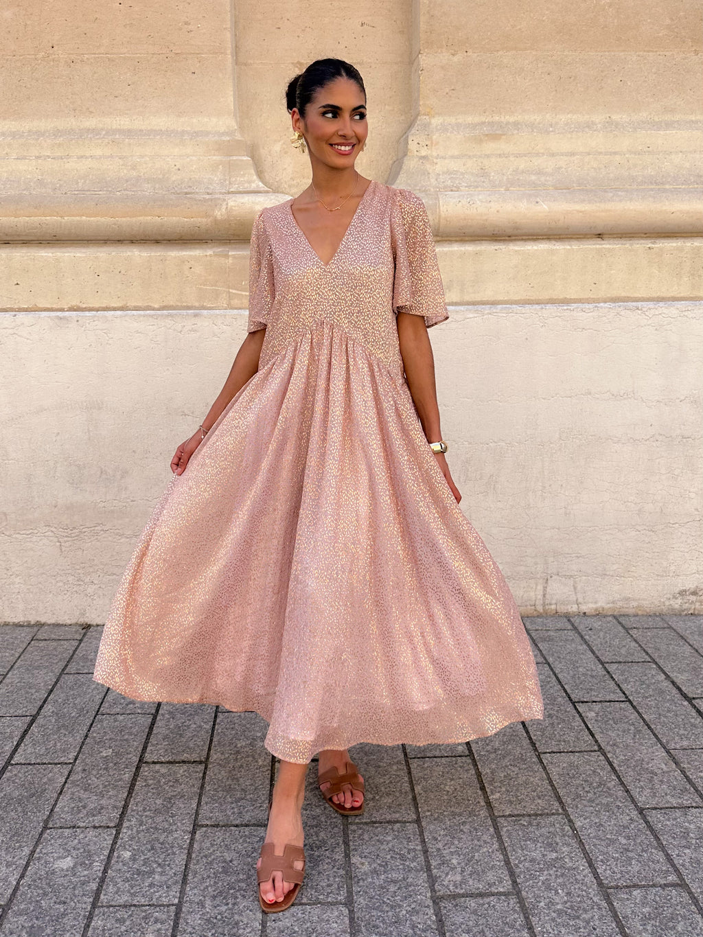 IONA robe gold – anamour
